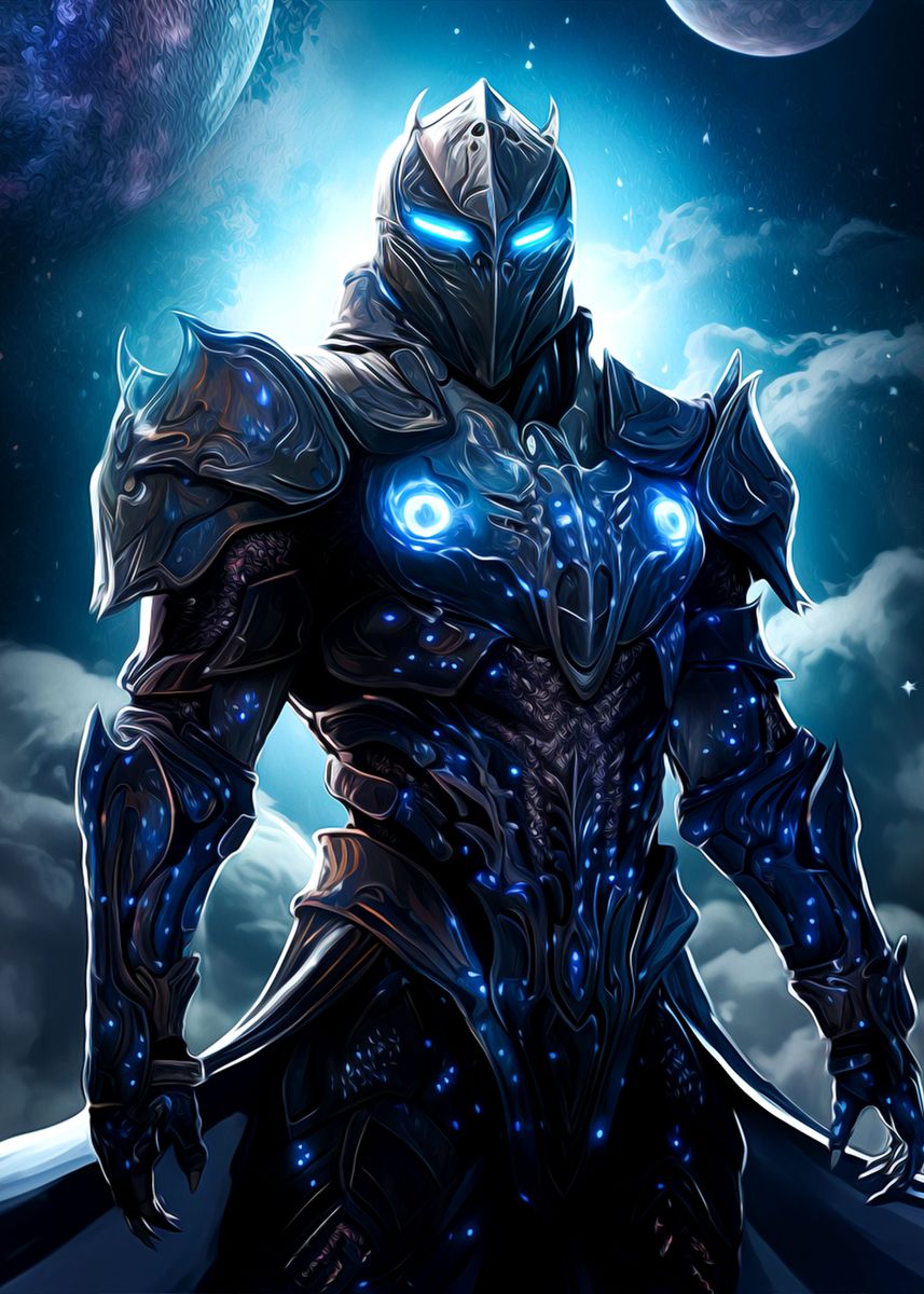 'Fantasy Warrior' Poster, picture, metal print, paint by Trani hus ...