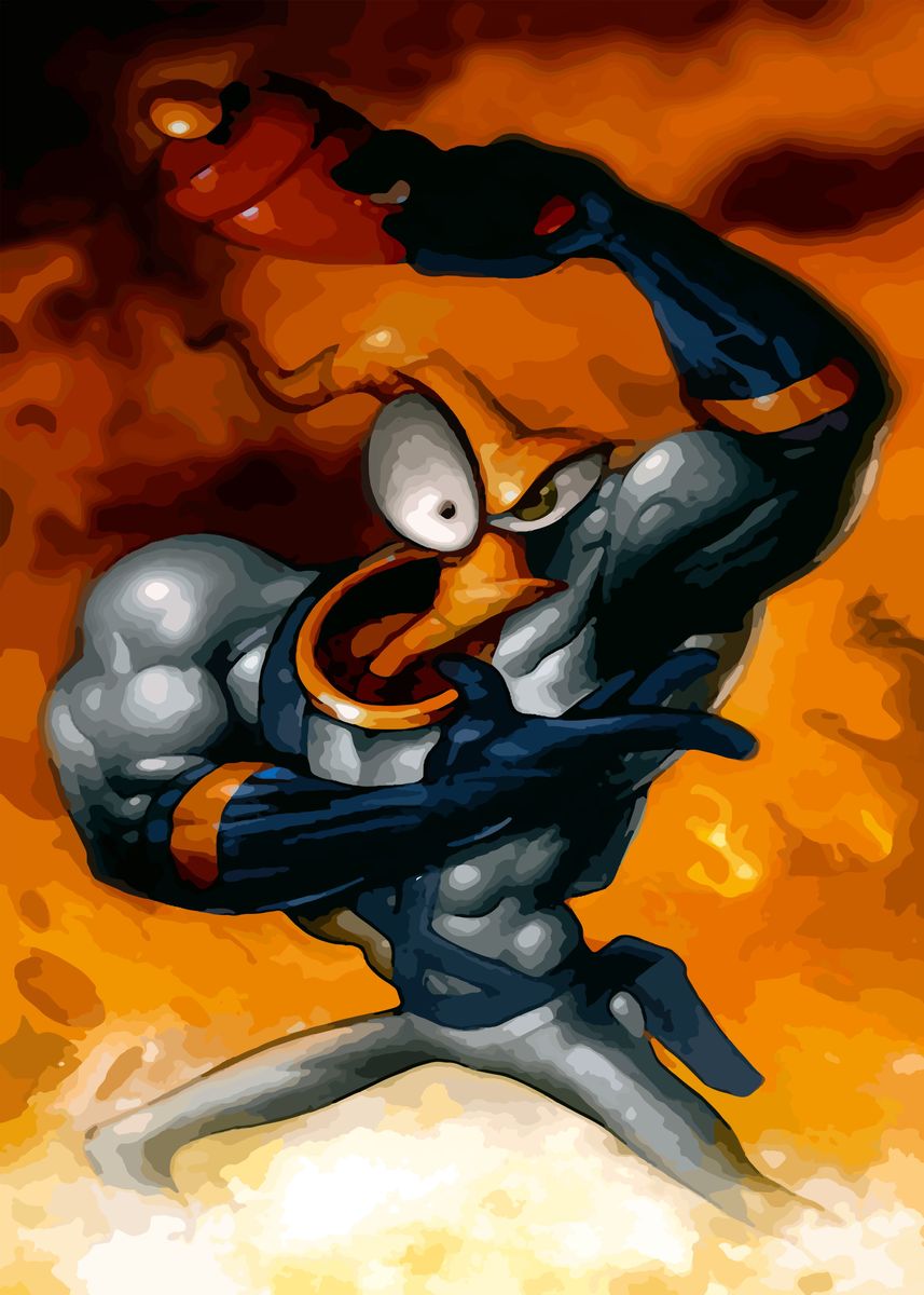 'Earthwrom Jim' Poster, picture, metal print, paint by James Bono ...