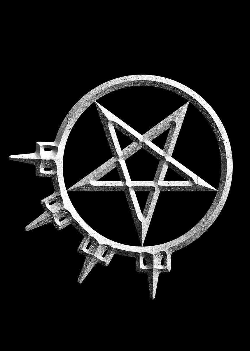 'death metal stone' Poster, picture, metal print, paint by supergaff ...