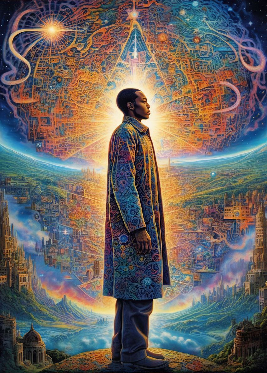 'Dream Master' Poster, picture, metal print, paint by Paint Psychedelic ...