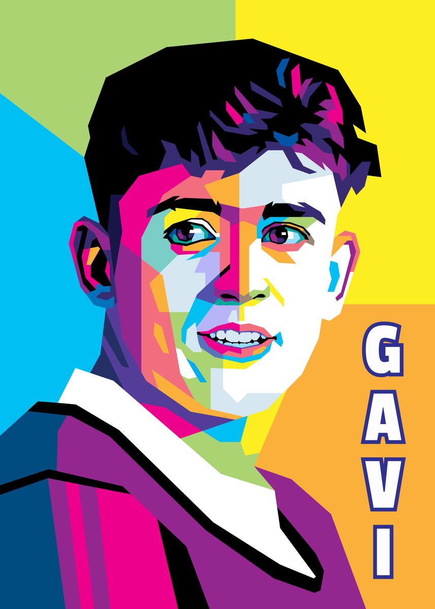 'Gav in WPAP Style' Poster, picture, metal print, paint by Namrahc ...