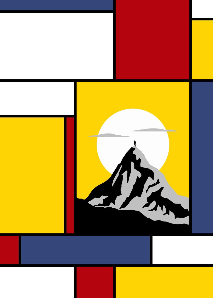 'Success is a Climb' Poster, picture, metal print, paint by Jamestar ...