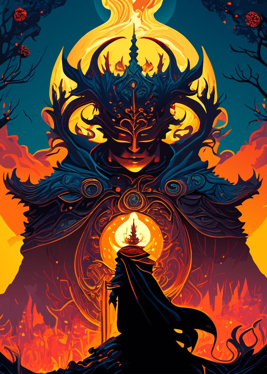 'Dark Fantasy' Poster, picture, metal print, paint by crbn design ...