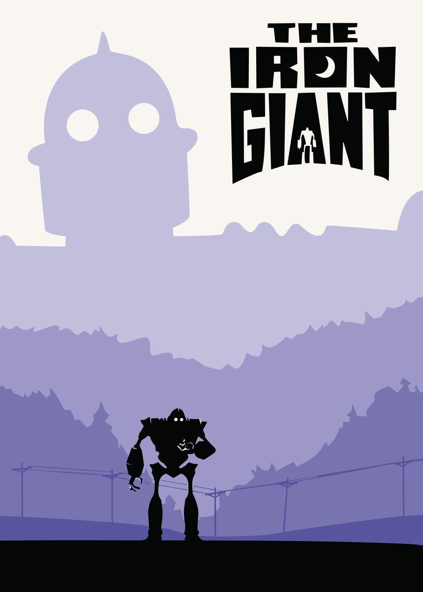 'The Iron Giant' Poster, picture, metal print, paint by Vivianne Marin ...