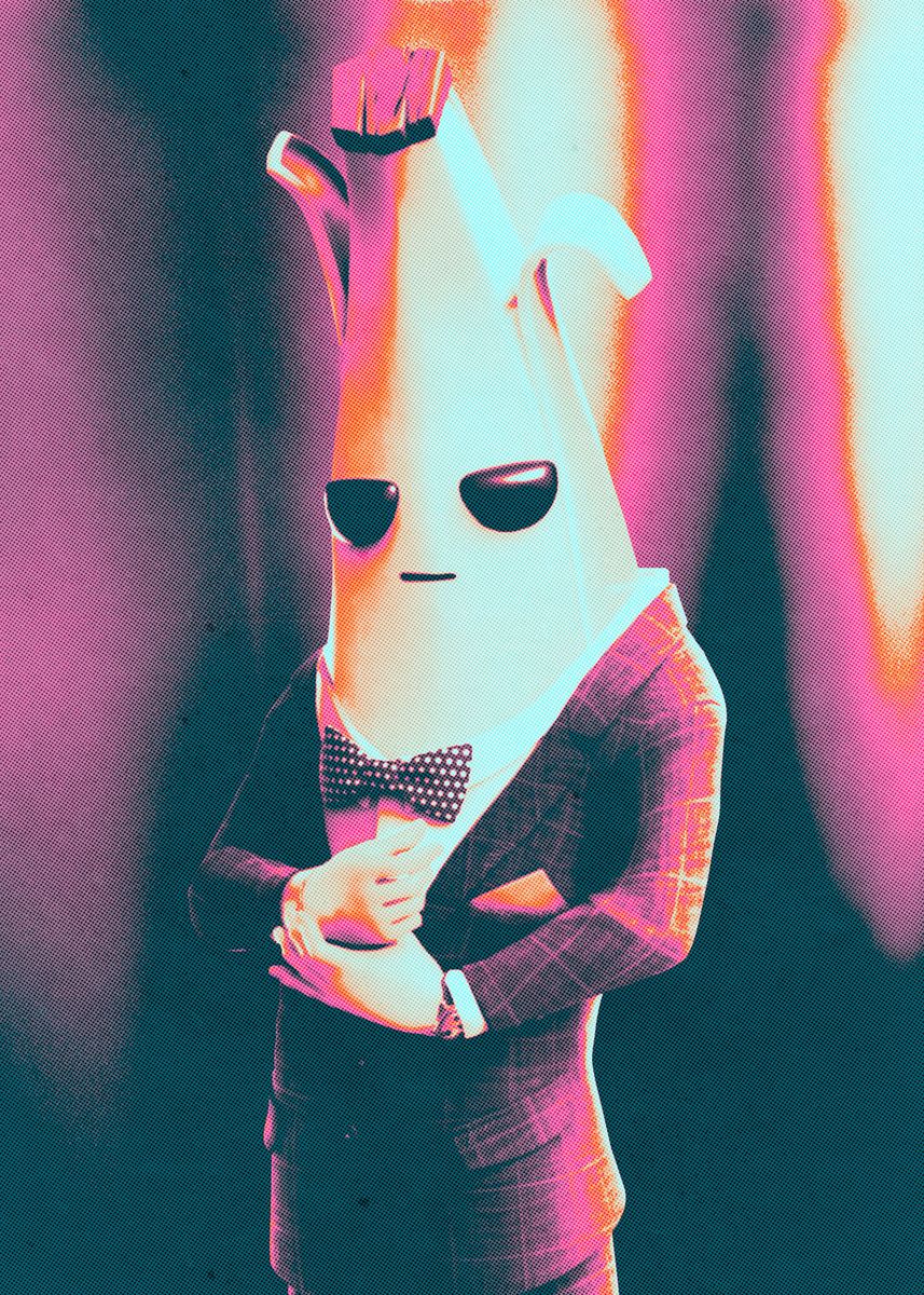 'Agent Peely' Poster, picture, metal print, paint by Xjiumi | Displate