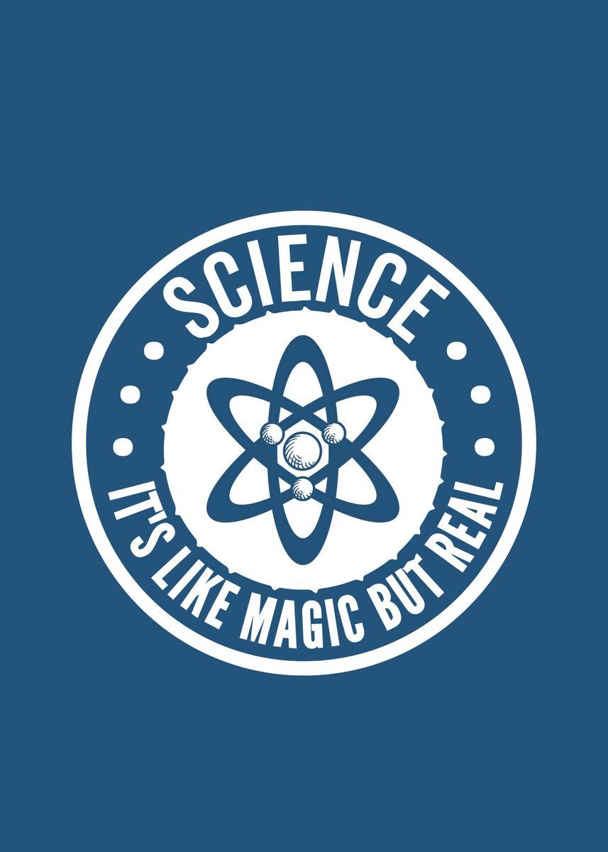 'funny science saying' Poster, picture, metal print, paint by teehowa ...