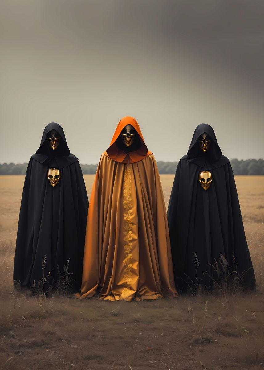 'Sect' Poster, picture, metal print, paint by Oleksandr Kovalov | Displate