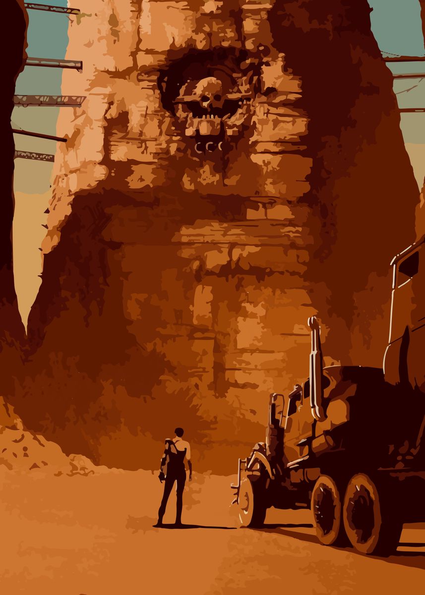 'mad max max' Poster, picture, metal print, paint by Samuel Justin ...