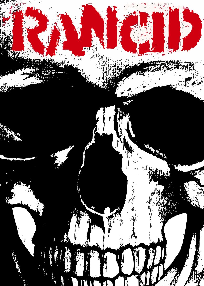 'Rancid punk heavy metal' Poster, picture, metal print, paint by albert ...