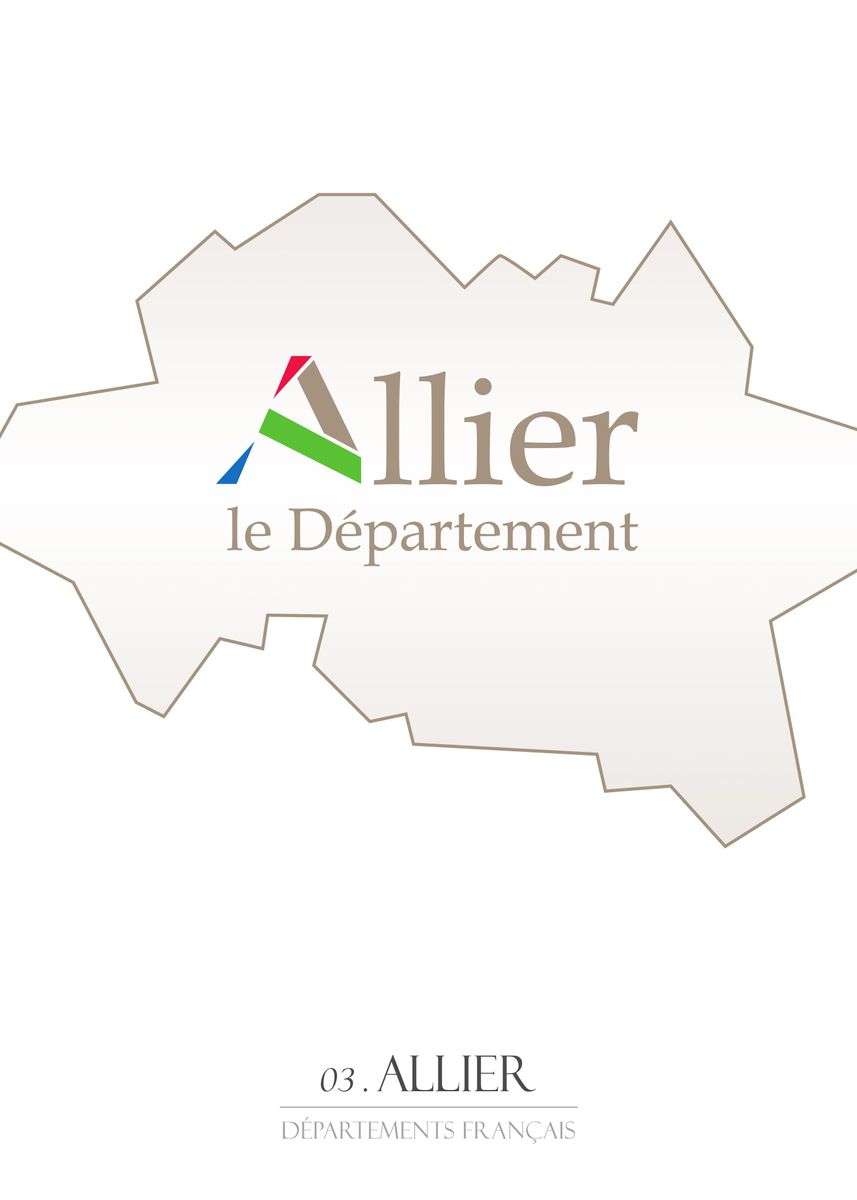 '03 Allier' Poster by Emilien Grude | Displate