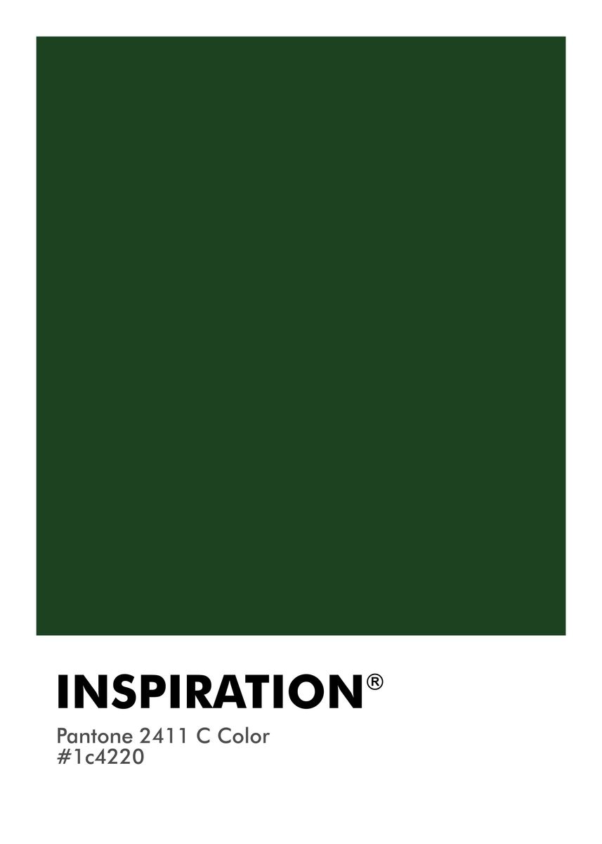 'PANTONE INSPIRATION' Poster, picture, metal print, paint by Masahiro ...