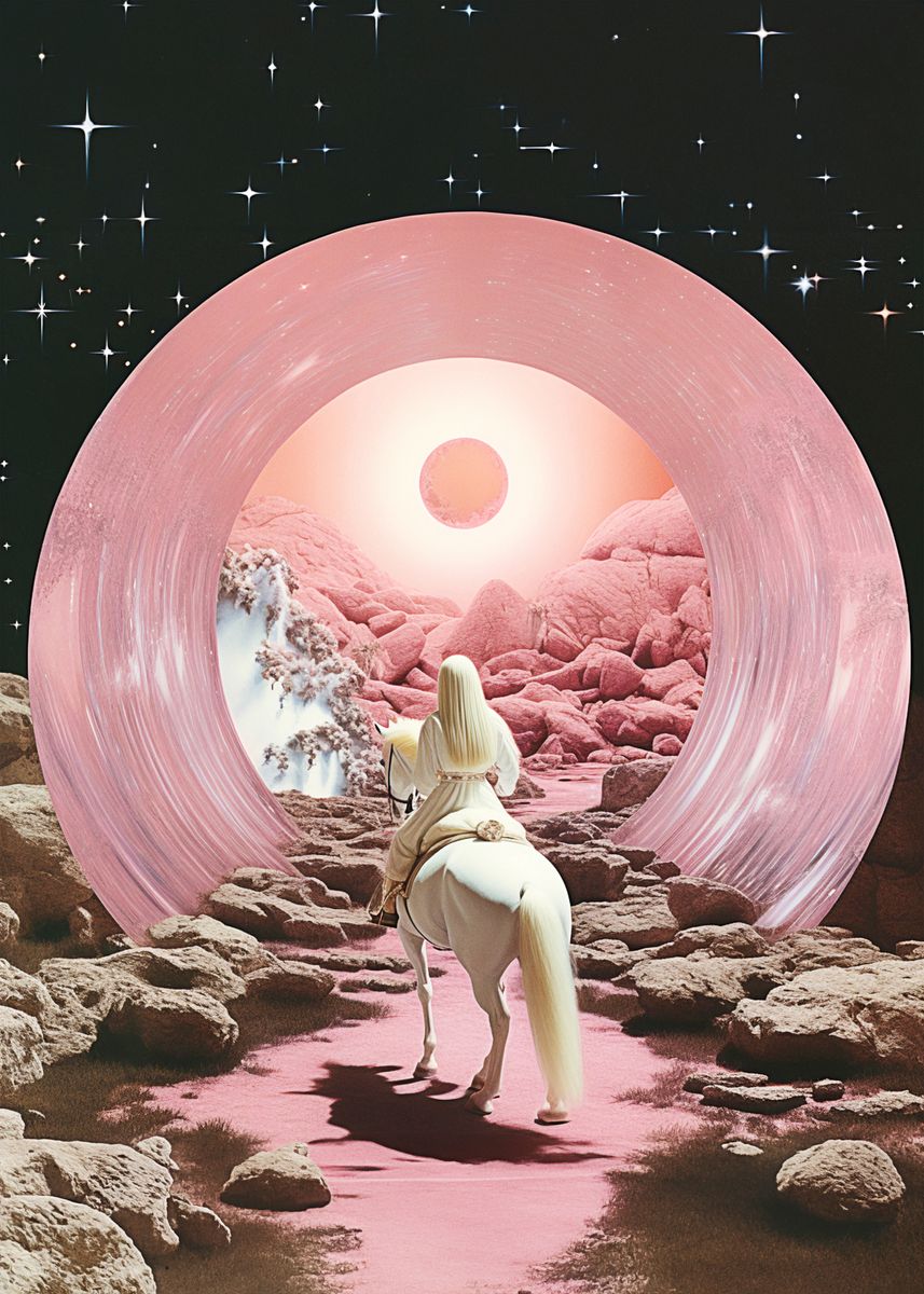 'Interdimensional Space' Poster, picture, metal print, paint by World ...