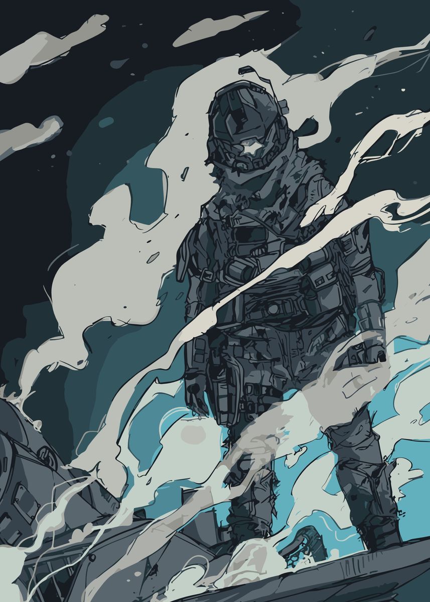 'Titanfall game gaming' Poster, picture, metal print, paint by urikire ...