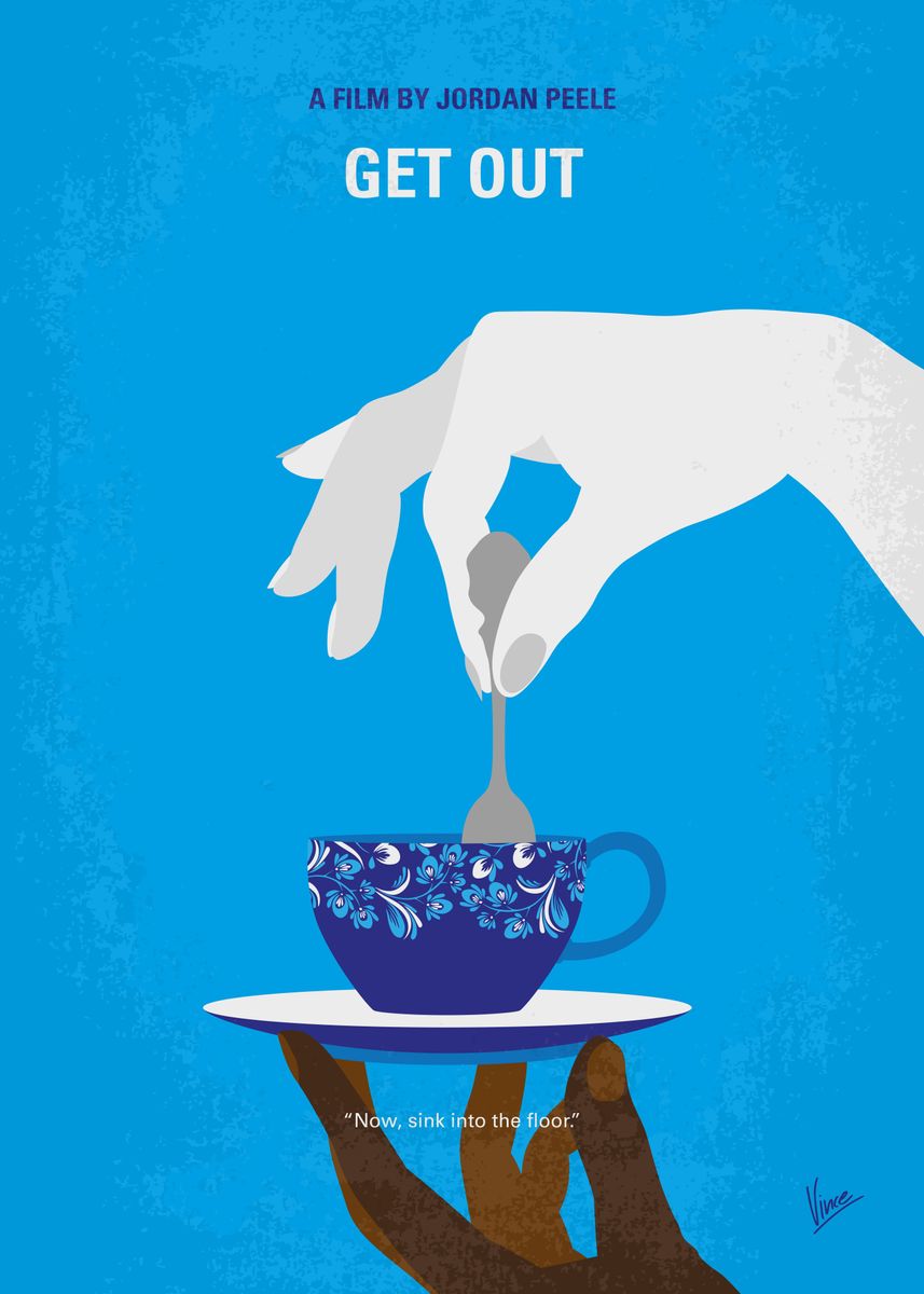 'No1277 Get Out' Poster, picture, metal print, paint by Chungkong Art ...