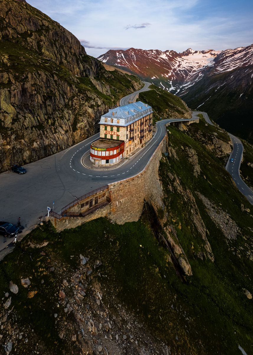 'Abandoned hotel Belvedere' Poster, picture, metal print, paint by ...