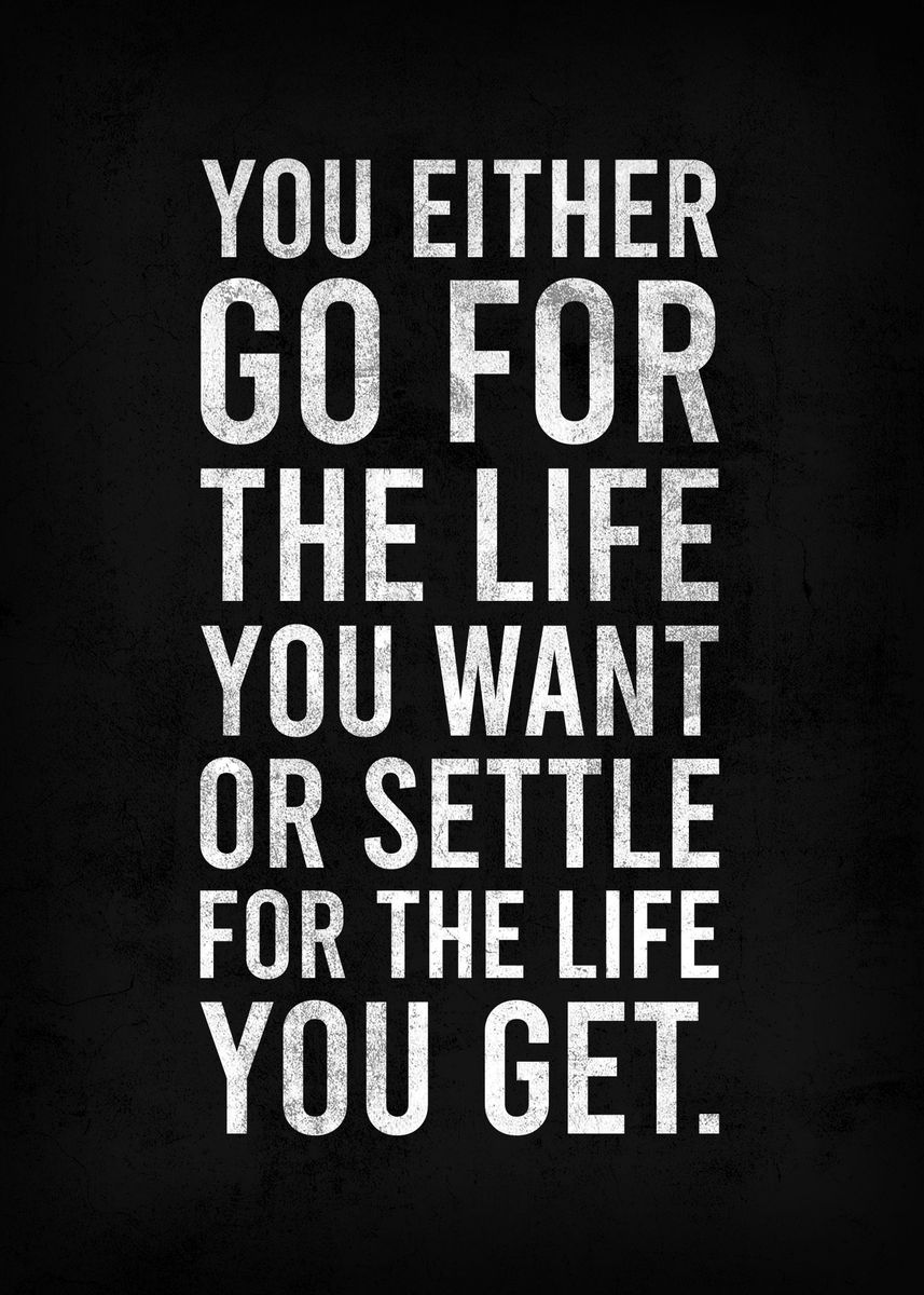 'YOU EITHER' Poster, picture, metal print, paint by SA KE | Displate