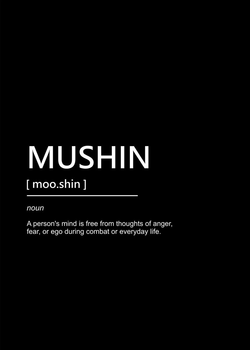 'mushin' Poster, picture, metal print, paint by Ratna Mutia Dewi | Displate