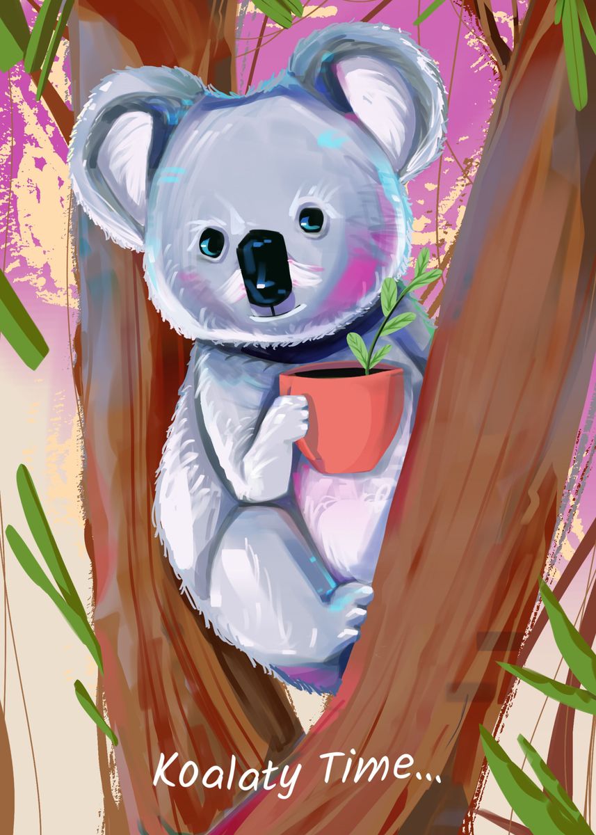 'Koality Time' Poster, picture, metal print, paint by Jeeshine Creative ...