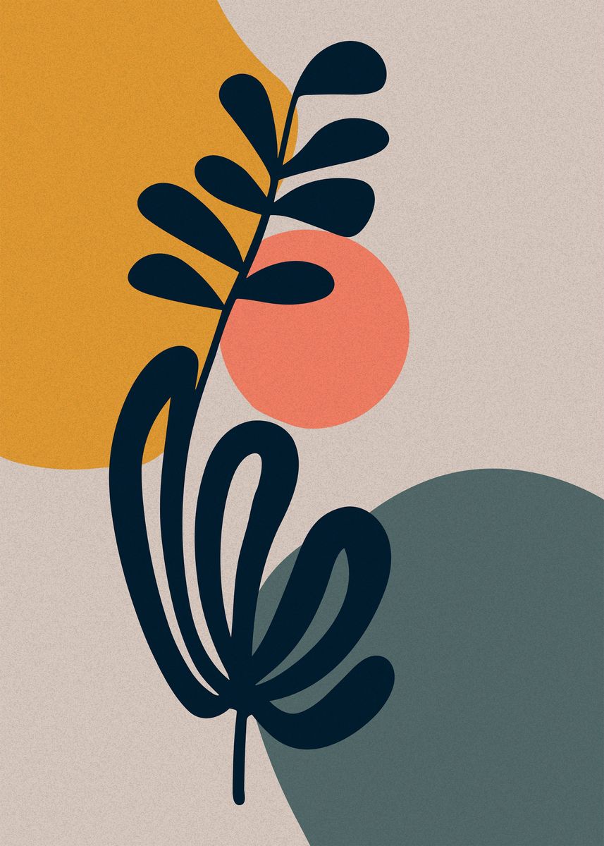 'Abstract Minimalist' Poster, picture, metal print, paint by Cool ...