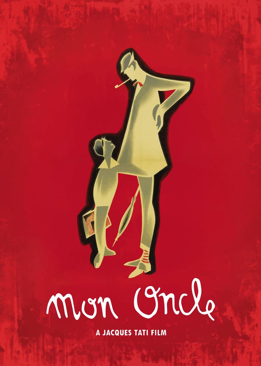 'Mon Oncle' Poster, picture, metal print, paint by Bo Kev | Displate