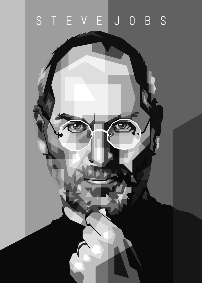 'Steve Jobs' Poster by Dico Hendry Purnomo | Displate