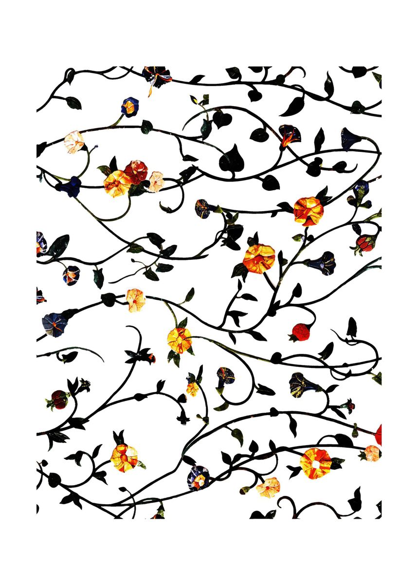 'Botanic Botanical Hotel' Poster, picture, metal print, paint by ...