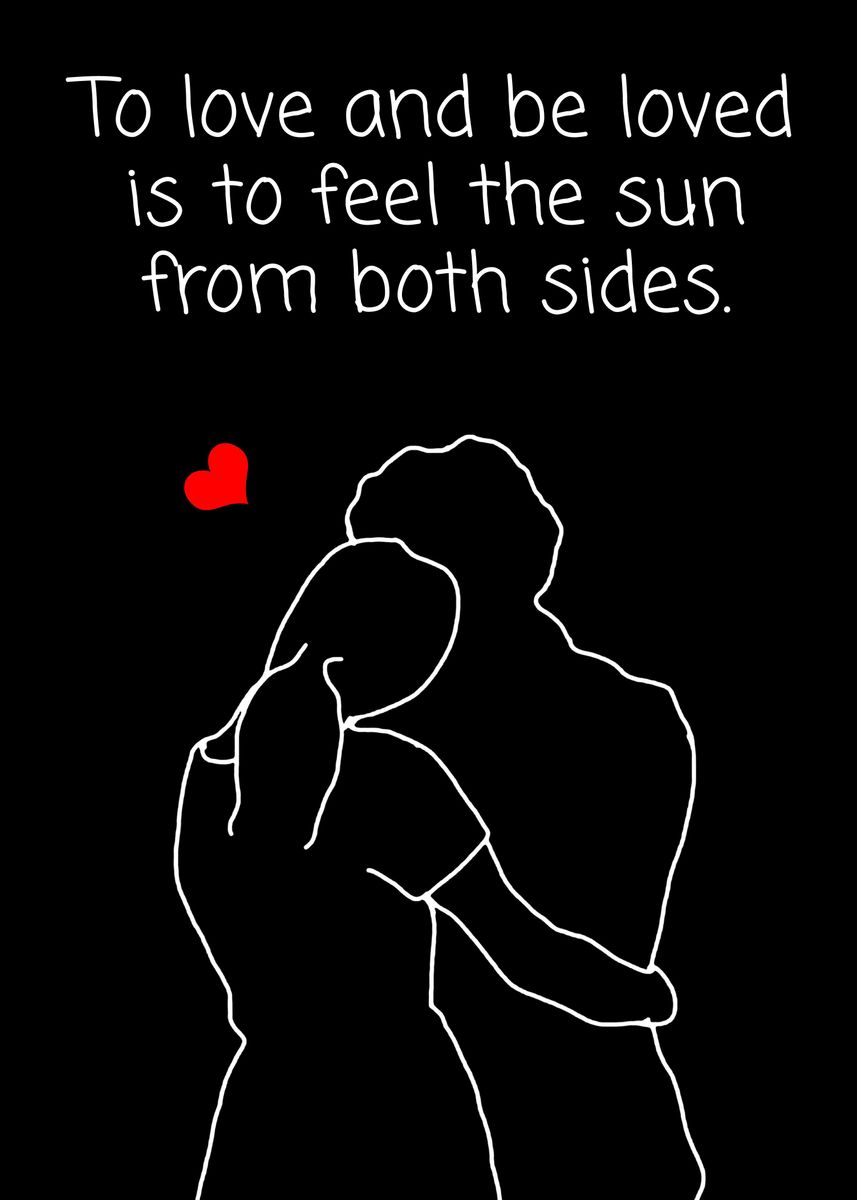 'love quotes ' Poster, picture, metal print, paint by Day1bun Art ...