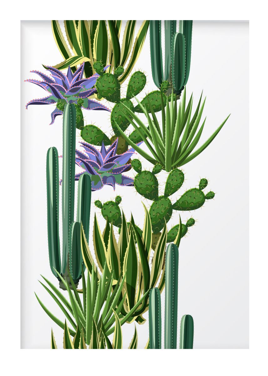 'Botanic Botanical Hotel' Poster, picture, metal print, paint by ...