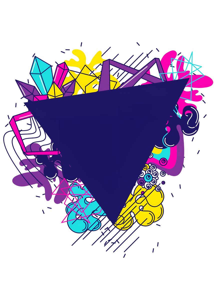 'Colorful Graffiti' Poster, picture, metal print, paint by Ydha Anggara ...