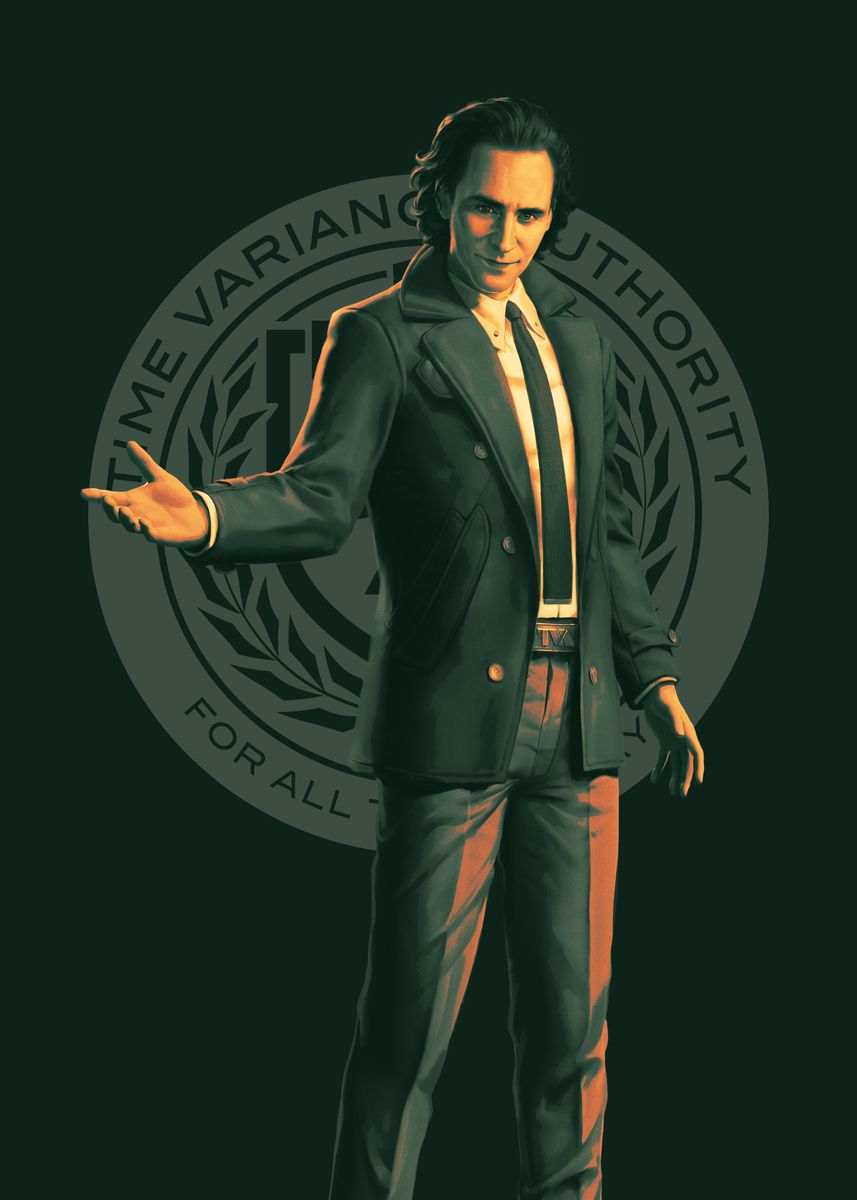 'TVA Loki' Poster, picture, metal print, paint by Marvel | Displate