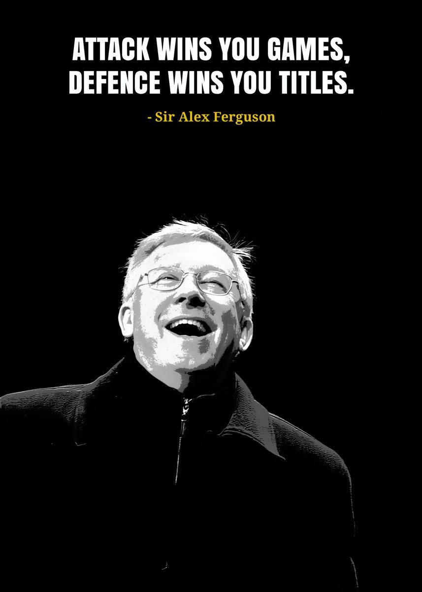 'Sir Alex Ferguson ' Poster, picture, metal print, paint by Day1bun Art ...
