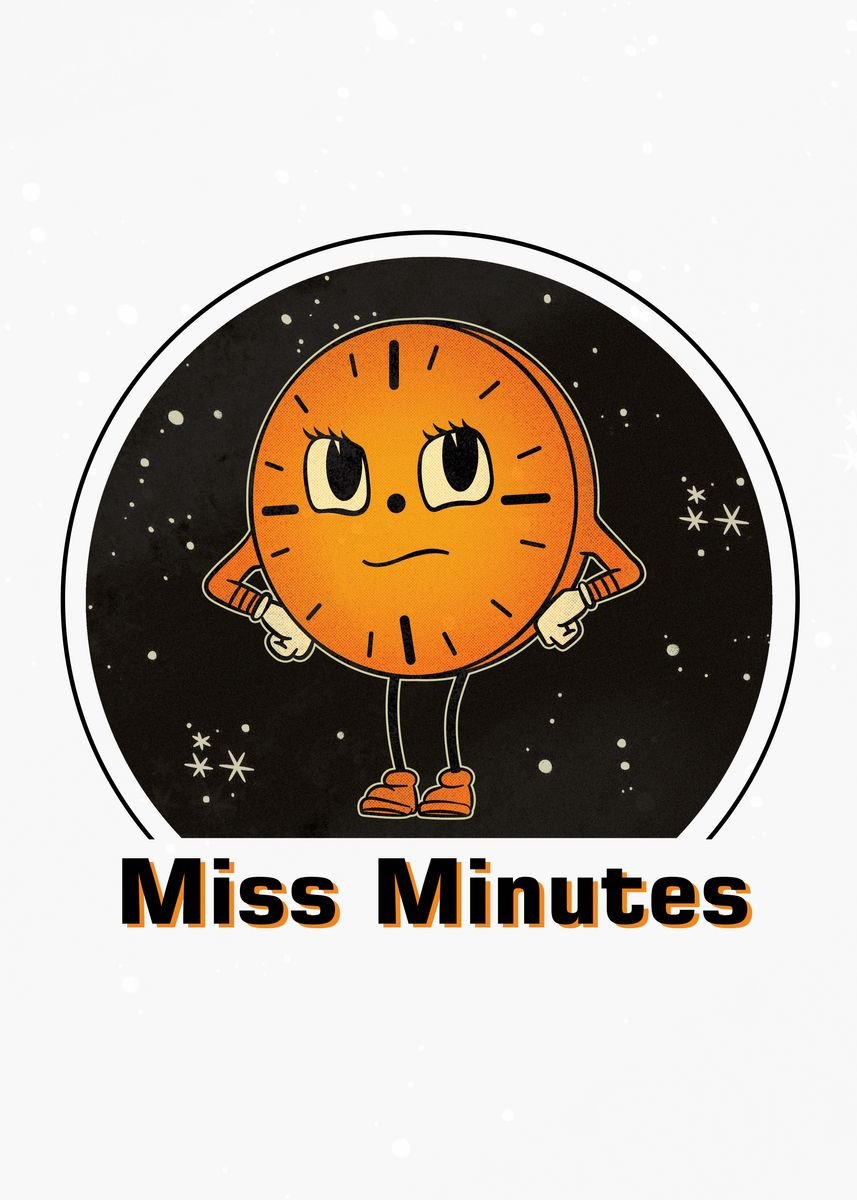 'Miss Minutes' Poster, picture, metal print, paint by Marvel | Displate