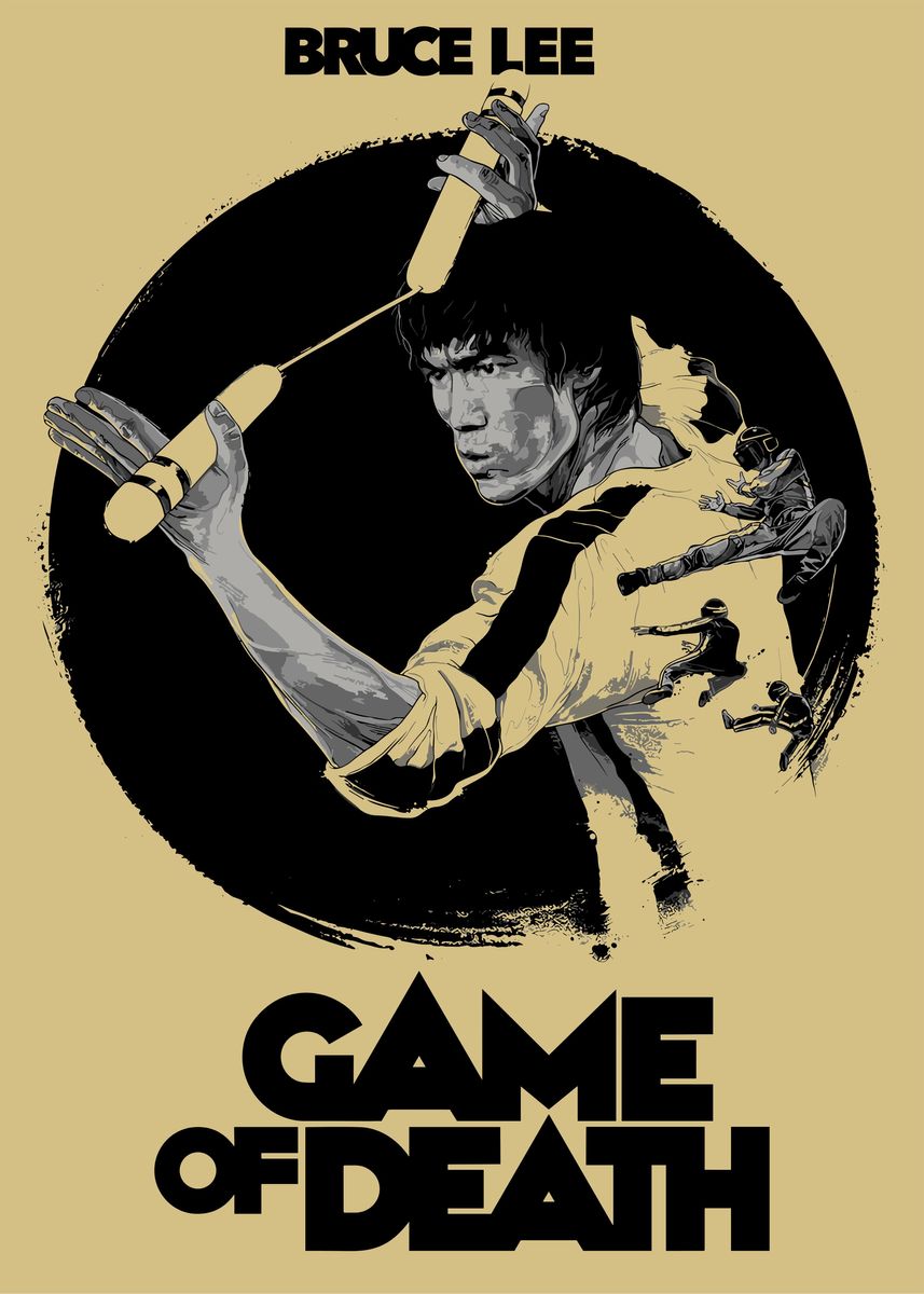 'Bruce Lee' Poster, picture, metal print, paint by Alita marquez | Displate