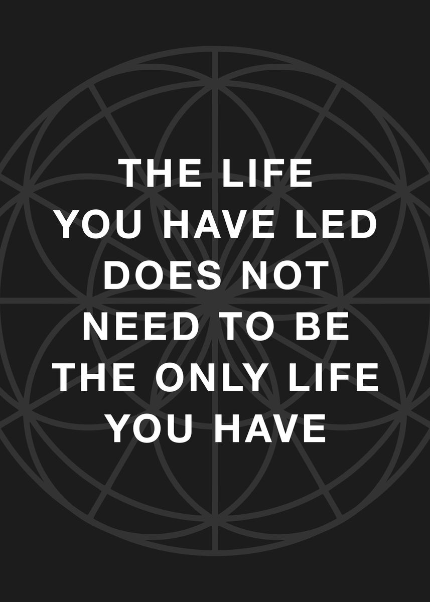 'Life Motivation' Poster, picture, metal print, paint by Lamaan ...