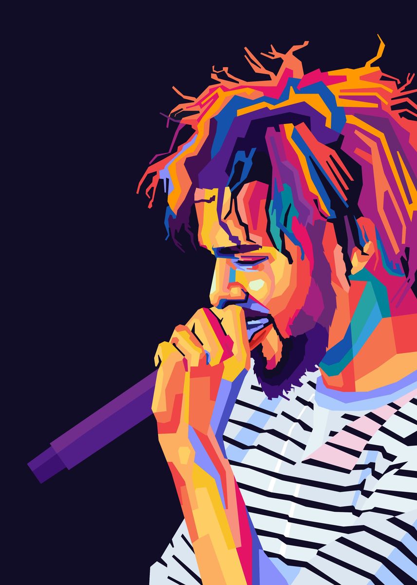 'music rap pop art' Poster by Azlan Xavier | Displate