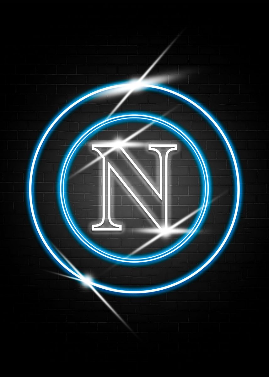 'Napoli Neon Sign ' Poster by David Pup | Displate