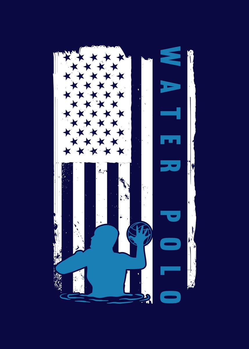 'Funny Water Polo' Poster by MzumO | Displate