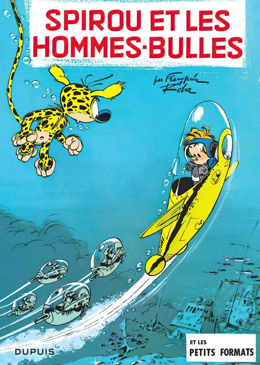 'Spirou Et Fantasio' Poster, picture, metal print, paint by TrueBest | Displate