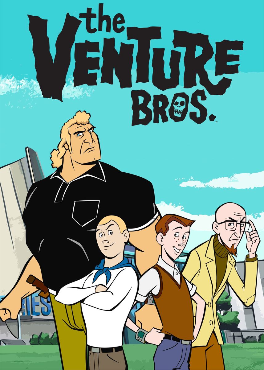 'The Venture Bros' Poster, picture, metal print, paint by Hiruka | Displate