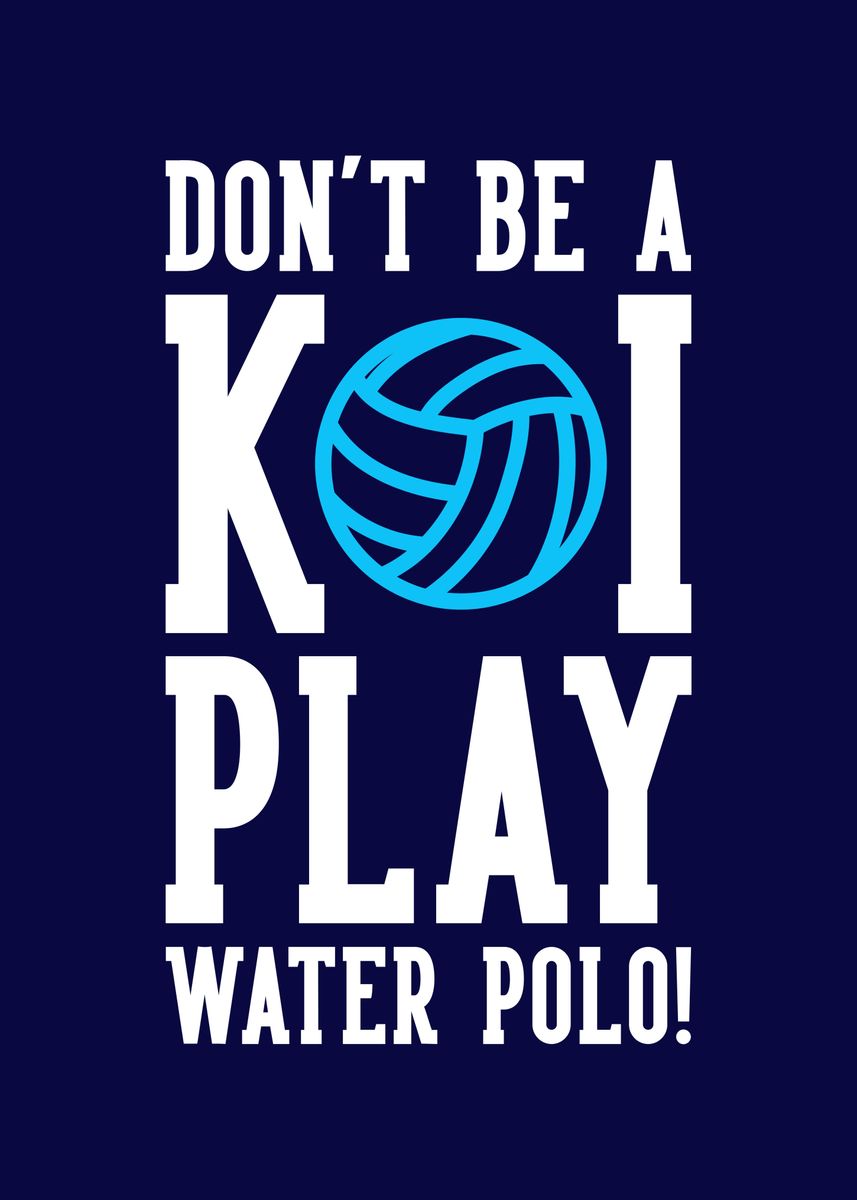 'Funny Water Polo' Poster by MzumO | Displate