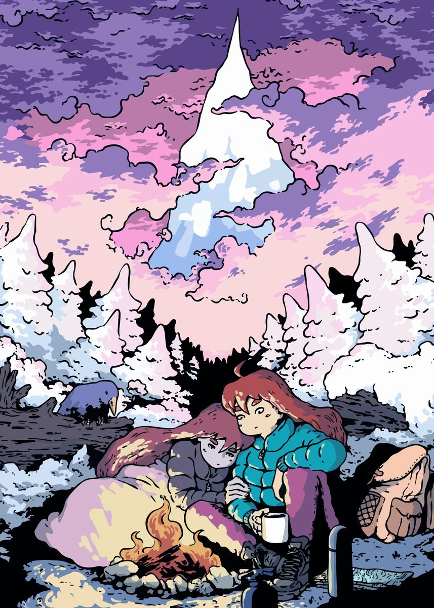 'celeste game' Poster, picture, metal print, paint by Panda Frizz ...