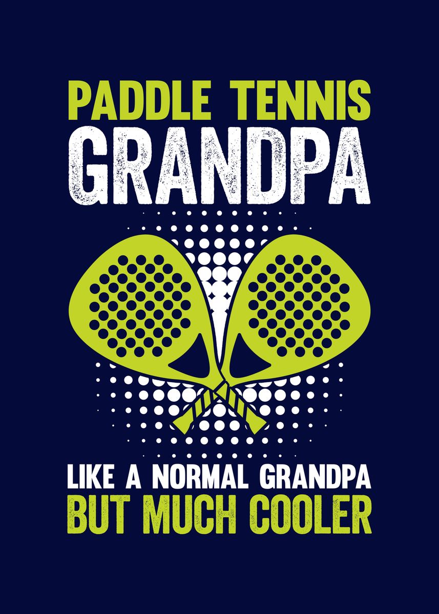 'Paddle Tennis Paddleball' Poster by MzumO | Displate