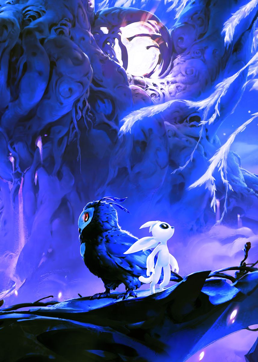 'colorful mystical realm' Poster by Fire Ant | Displate