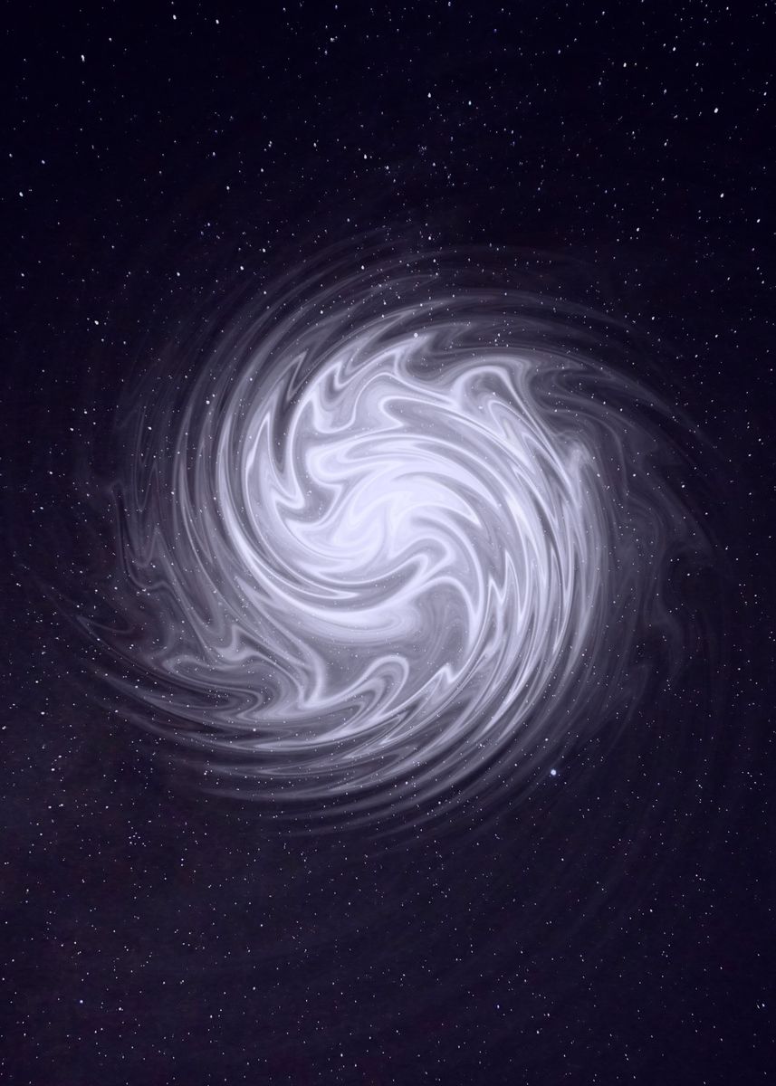 'Cosmic Vortex' Poster, picture, metal print, paint by Art World Media ...