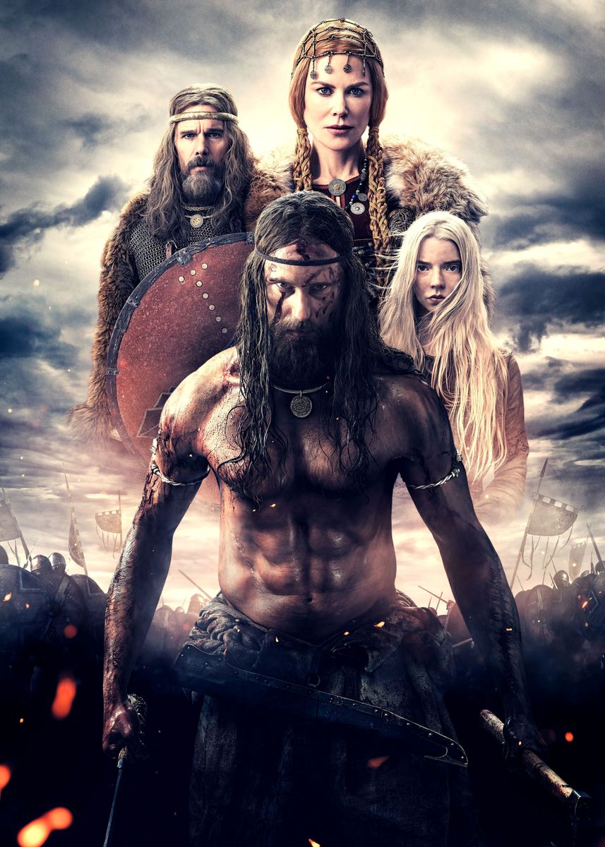 'The Northman' Poster, picture, metal print, paint by afseen maeda ...