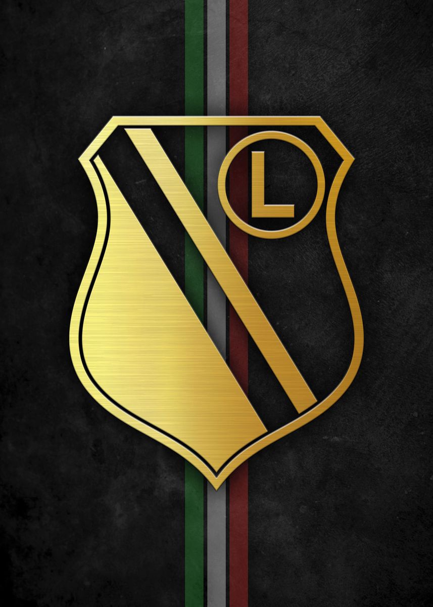 'Warsaw Legia' Poster, picture, metal print, paint by Ray Diaz | Displate