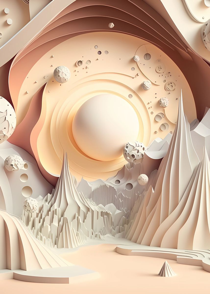 'Alien world' Poster, picture, metal print, paint by Oleksandr Kovalov ...