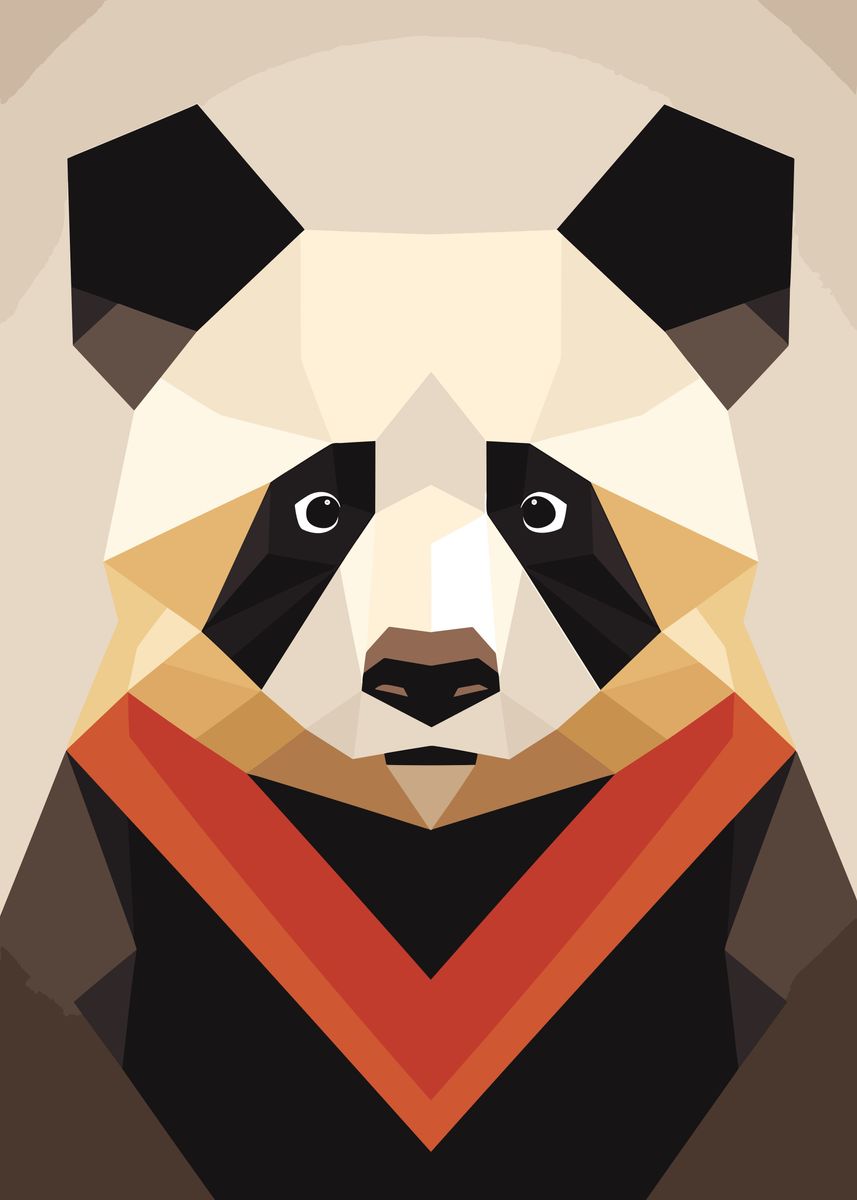 'Animal Minimalist Flat' Poster by hamdanjaz | Displate