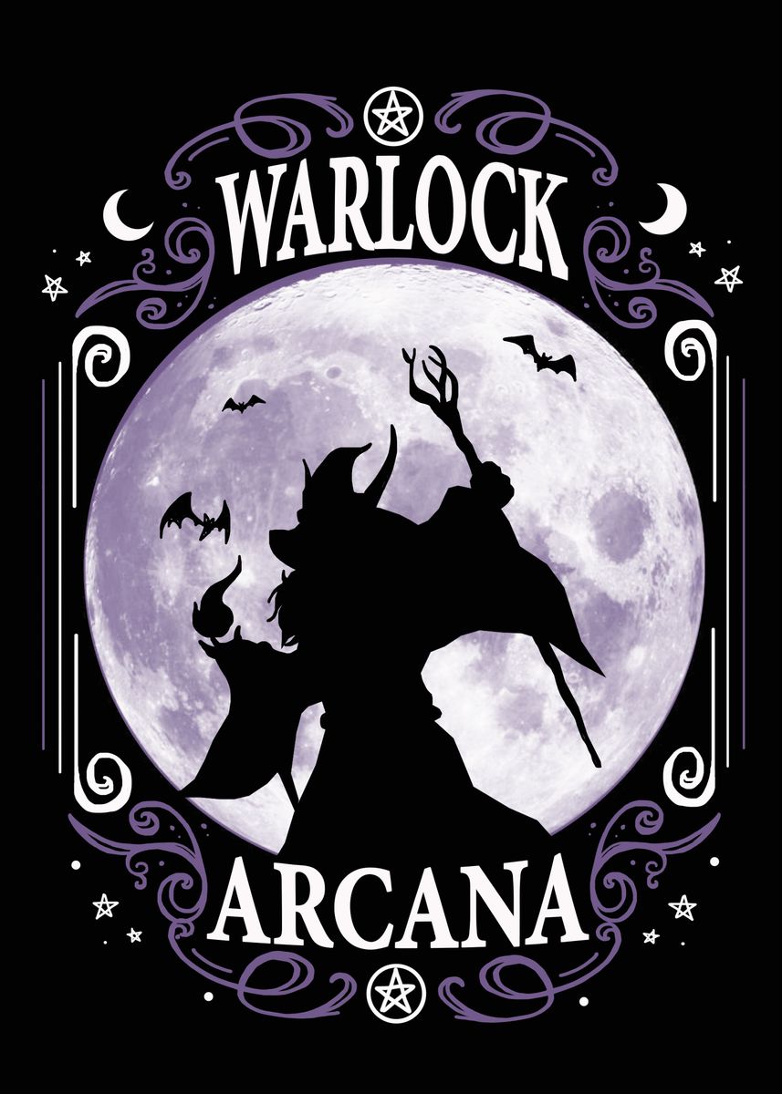 'Warlock' Poster, picture, metal print, paint by Valentina Fabbri ...