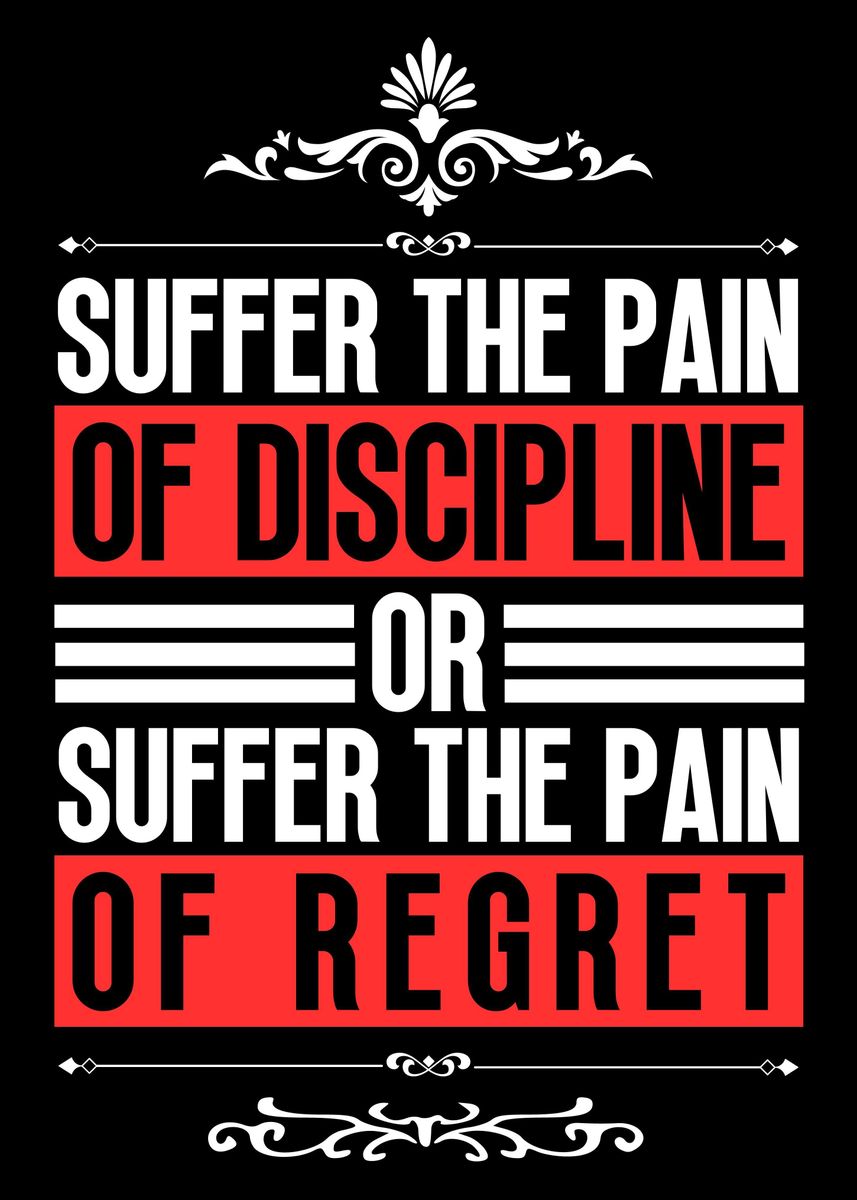 'Motivational Quote' Poster, picture, metal print, paint by Yess | Displate